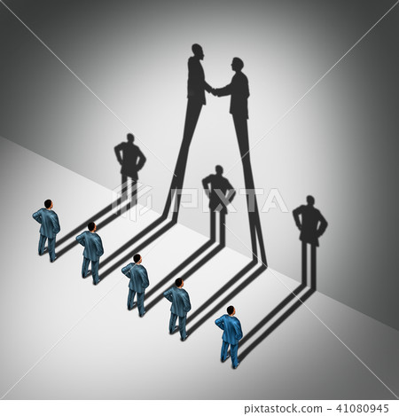 Business Connection - Stock Illustration [41080945] - PIXTA