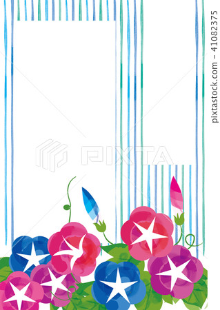 Hot Passion Postcard Design (Vertical) | Asagao... - Stock Illustration ...