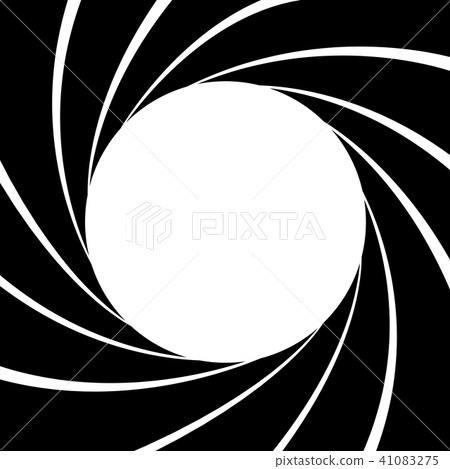 Gun barrel effect a classic theme - Stock Illustration [41083275] - PIXTA