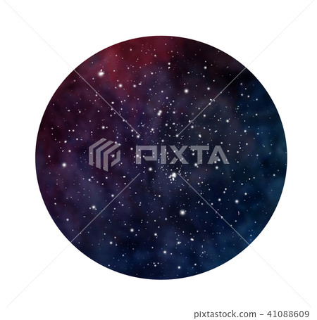 stylized grunge galaxy or night sky with stars. - Stock Illustration ...