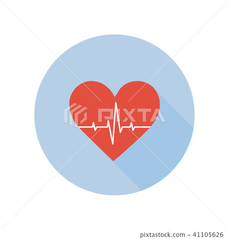 Medical Palpitation Icon. Heartbeat Healthcare...-插圖素材 [41105626] - PIXTA圖庫