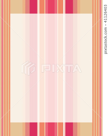Stripe frame - Stock Illustration [41126403] - PIXTA