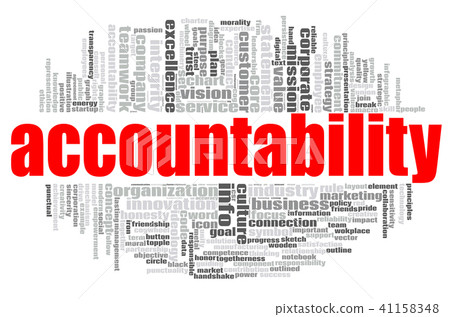 Accountability word cloud - Stock Illustration [41158348] - PIXTA