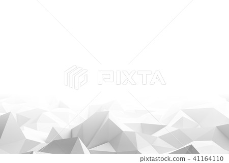 Network connection triangle lines on white-插圖素材 [41164110] - PIXTA圖庫