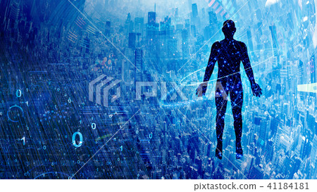 Cyber Graphic - Stock Illustration [41184181] - PIXTA