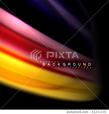 Fluid mixing colors vector wave abstract... - Stock Illustration ...