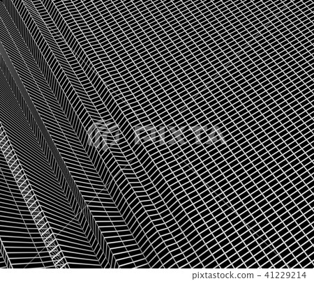 Wire frame background material - Stock Illustration [41229214] - PIXTA