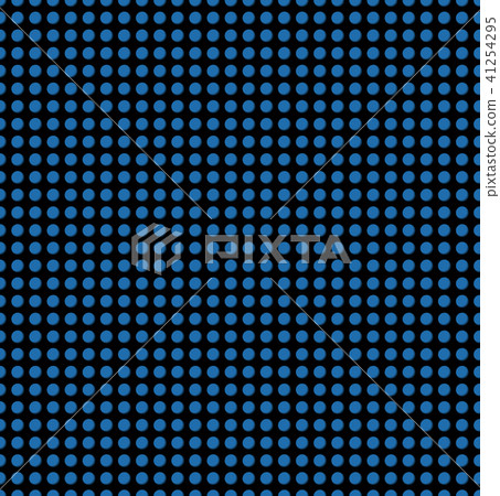 Blue circle mosaic tile seamless texture pattern - Stock Illustration ...