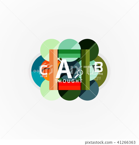 Paper option steps diagram infographic layout - Stock Illustration ...