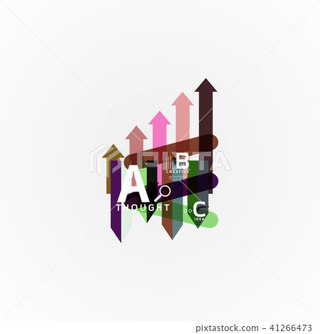 Paper option steps diagram infographic layout - Stock Illustration ...