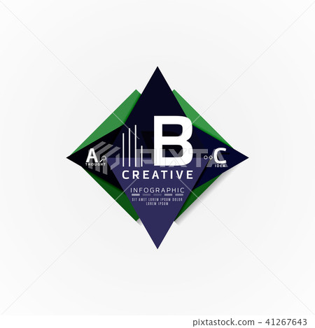 Paper option steps diagram infographic layout - Stock Illustration ...