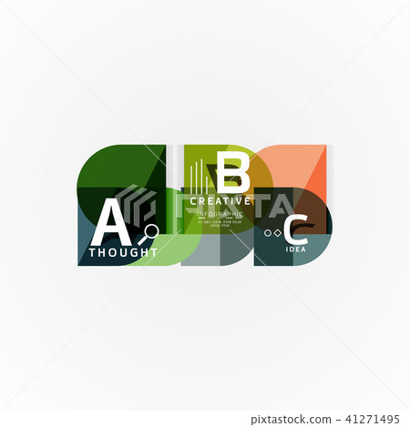 Paper option steps diagram infographic layout - Stock Illustration ...