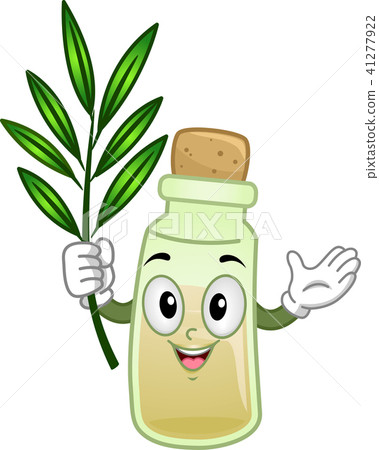 Mascot Tea Tree Oil Illustration - Stock Illustration [41277922] - PIXTA