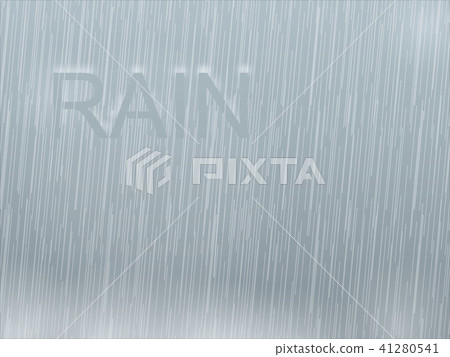 RAIN background illustration of rain letters - Stock Illustration ...