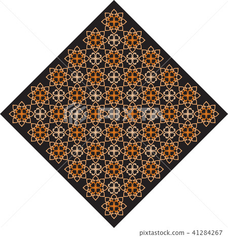 Tribal Twins Heart Pattern Texture Background-插圖素材 [41284267] - PIXTA圖庫