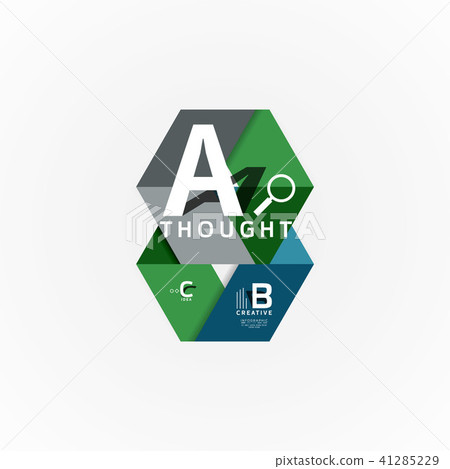 Paper option steps diagram infographic layout - Stock Illustration ...