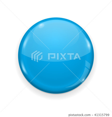 Blue web button isolated on white background.... - Stock Illustration ...