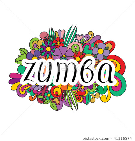 Zumba dance. - Stock Illustration [41316574] - PIXTA