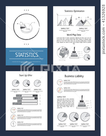 Statistics Representation Vector Illustration - Stock Illustration ...