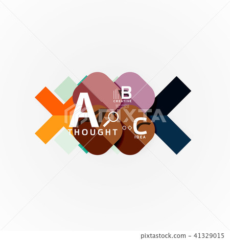 Paper option steps diagram infographic layout - Stock Illustration ...