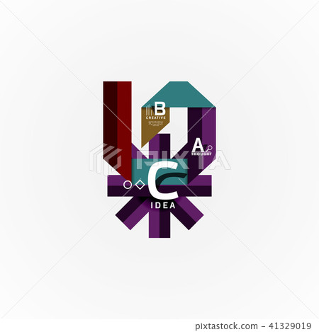 Paper option steps diagram infographic layout - Stock Illustration ...