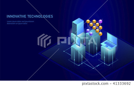 Neural network deep learning smartphone cell.... - Stock Illustration ...