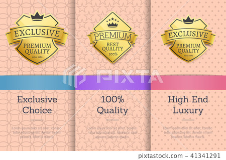 Exclusive Choice, 100 Quality Vector Illustration - Stock Illustration ...