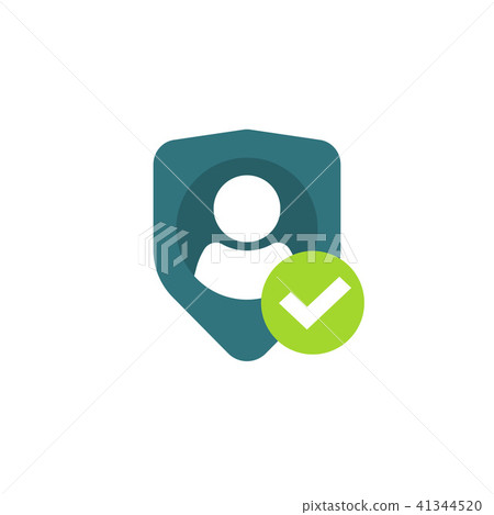 Privacy icon, personal protection,... - Stock Illustration [41344520 ...