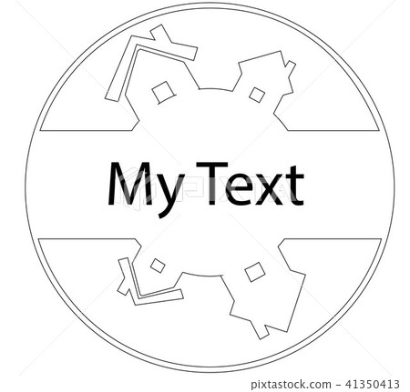 Elements of the house logo icon design template - Stock Illustration ...