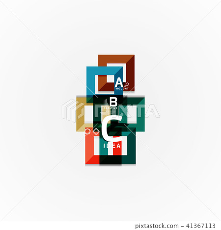 Paper option steps diagram infographic layout - Stock Illustration ...