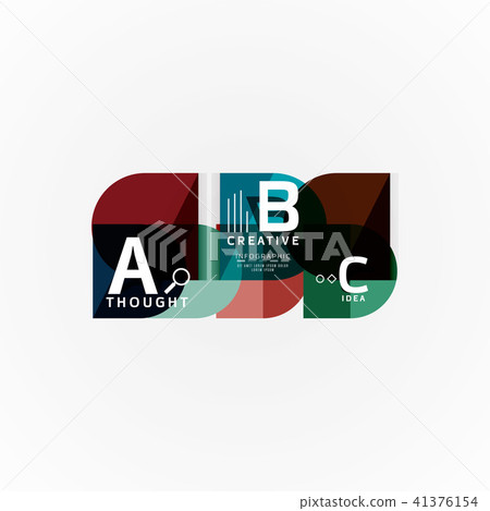 Paper option steps diagram infographic layout - Stock Illustration ...