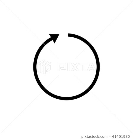 Rotate · Reload · Circle · circle icon - Stock Illustration [41401980 ...
