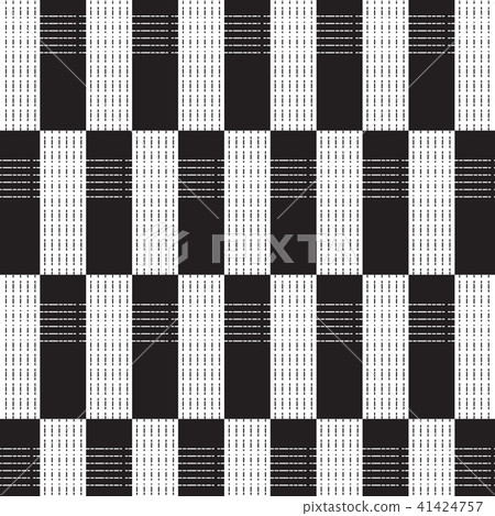 black white rectangle dash line pattern background - Stock Illustration ...