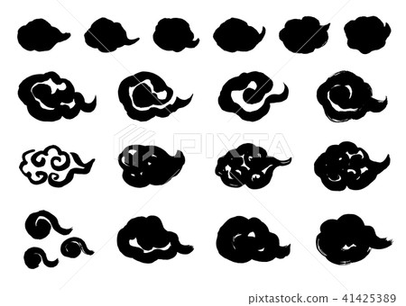 Writing cloud - Stock Illustration [41425389] - PIXTA