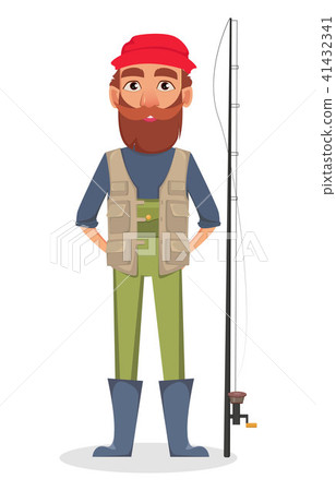 Fisher cartoon character - Stock Illustration [41432341] - PIXTA