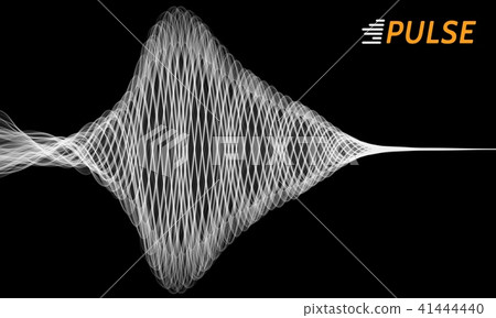 vector pulsation signal - Stock Illustration [41444440] - PIXTA