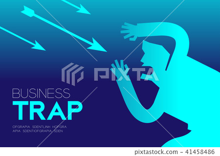 Business Trap Design horizontal set-插圖素材 [41458486] - PIXTA圖庫