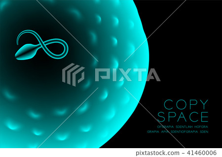 Microscope X-ray Fertilization close up horizontal - Stock Illustration ...