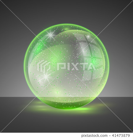 Transparent 3d sphere - Stock Illustration [41473879] - PIXTA