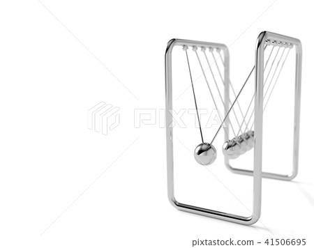 Pendulum isolated on white background - Stock Illustration [41506695 ...