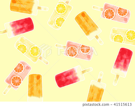 Ice candy background - Stock Illustration [41515613] - PIXTA