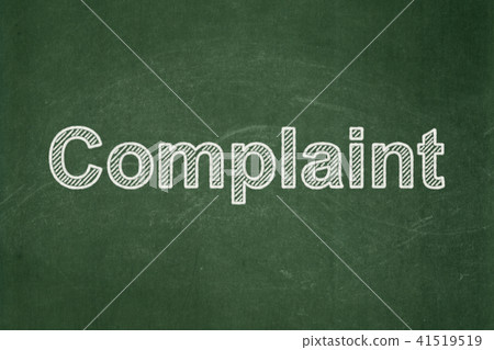 Law concept: Complaint on chalkboard background - Stock Illustration [41519519] - PIXTA