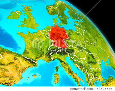 Germany on Earth - Stock Illustration [41523356] - PIXTA