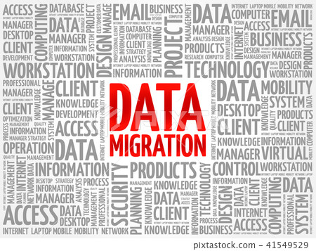 Data Migration word cloud - Stock Illustration [41549529] - PIXTA
