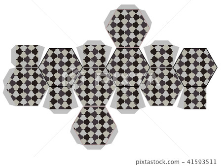 Truncated Octahedron Template