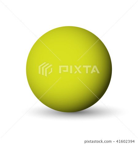 Green sphere, ball or orb. 3D vector object... - Stock Illustration ...