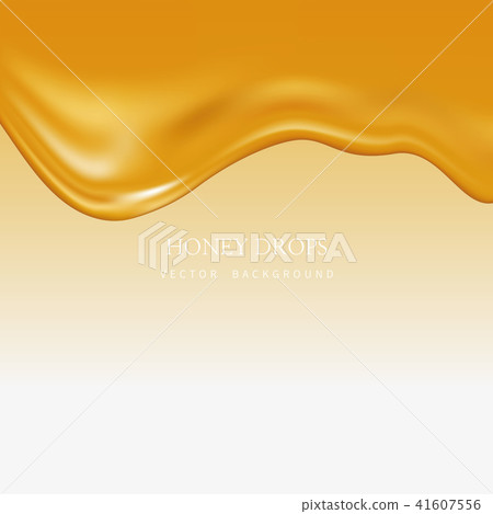 honey, yellow, a drip - Stock Illustration [41607556] - PIXTA