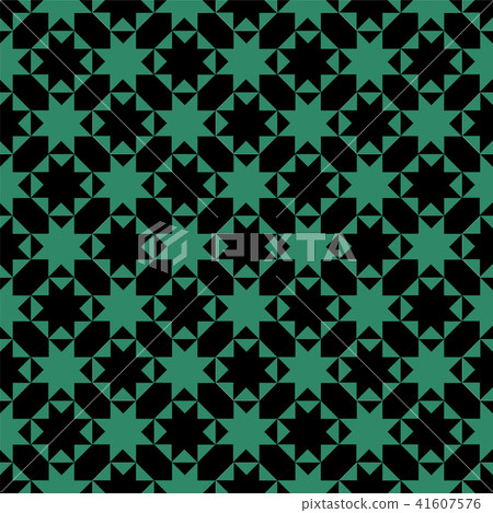 Antique seamless green retro pattern background - Stock Illustration ...