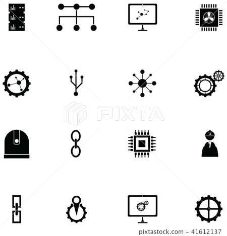 system icon set - Stock Illustration [41612137] - PIXTA