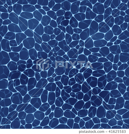 Deep blue sea water pattern - Stock Illustration [41625583] - PIXTA